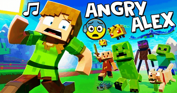 We Know Your Biggest Fear In Life Based On The Minecraft Angry Alex ...