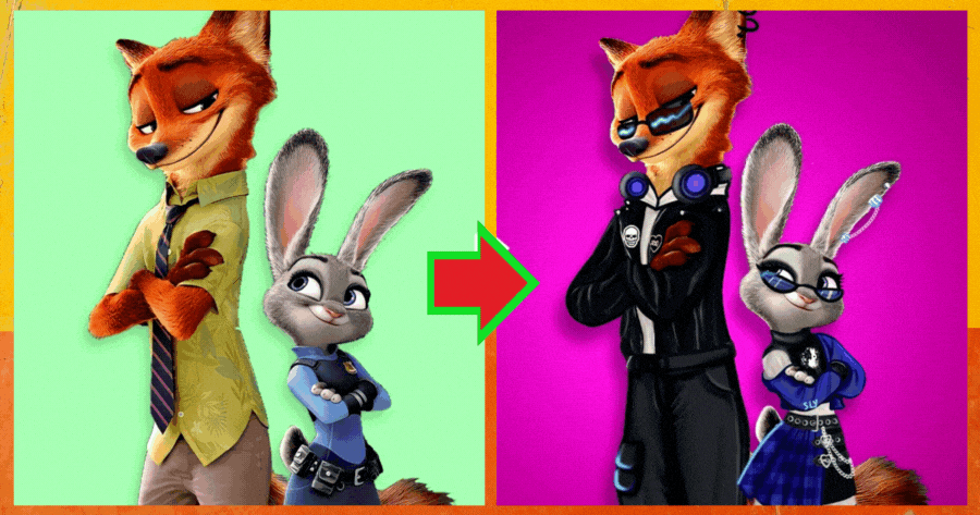 Which Zootopia Glow Up Are You? - Testname.me - Free Photo Effects ...
