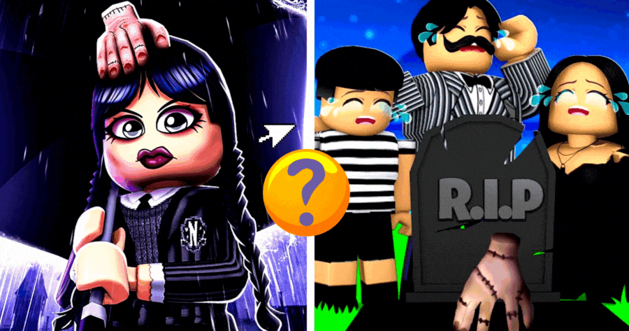 Chose Some Wednesday Addams Roblox Mods & We'll Reveal Something ...