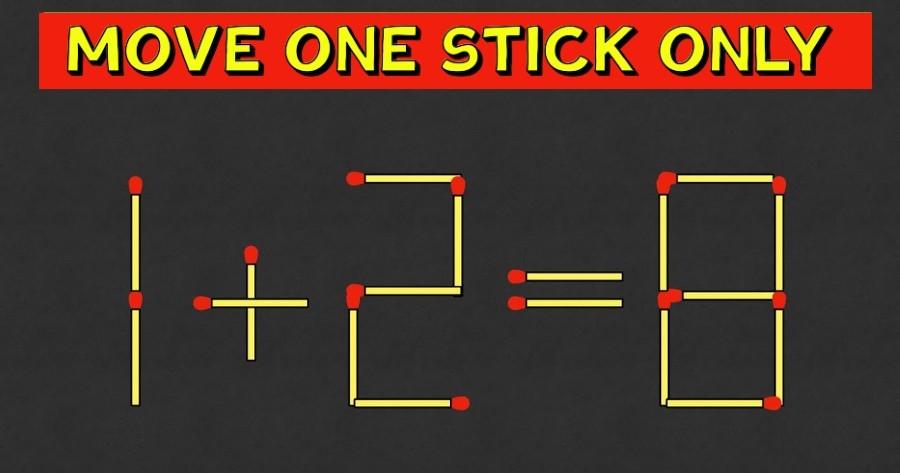 Can You Solve This Matchstick Puzzle In 30 Seconds? Test Your IQ ...