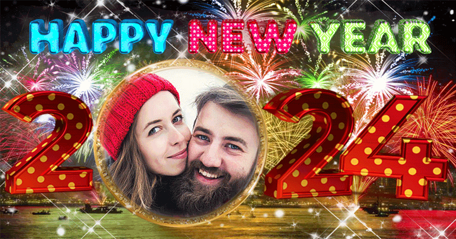 Create Your New Year 2024 Frame Photo! - DiggFun | All Games Quizzes, Trivia, Photos and Articles