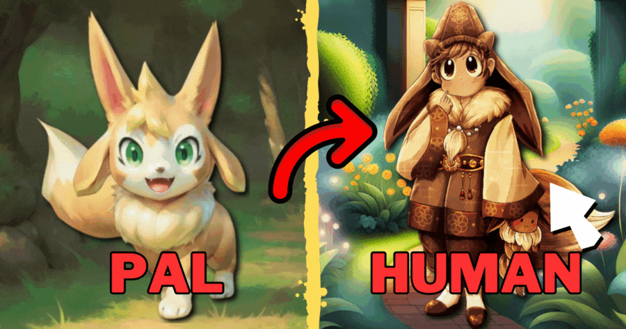 Palworld X Real World | What Pal Would You Be If They Were Human ...