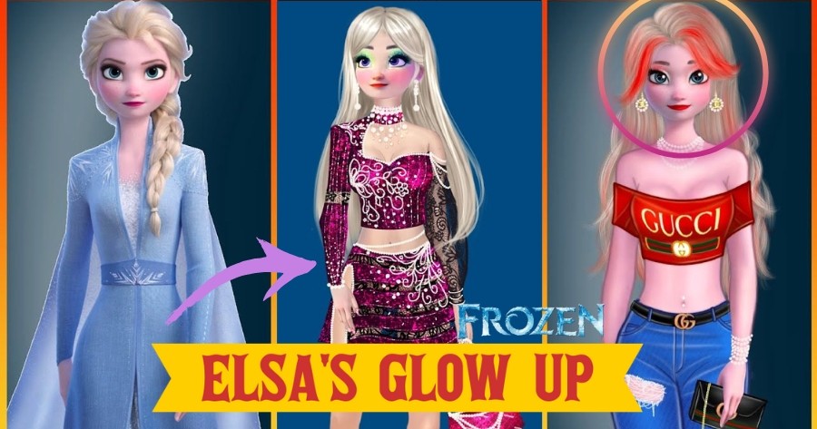 What Does Your Frozen Elsa's GLOW UP Choice Say About You? - Testname ...