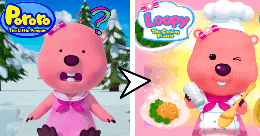 Are You Loopy's Version In The Cooking Princess Or In Pororo The Little ...